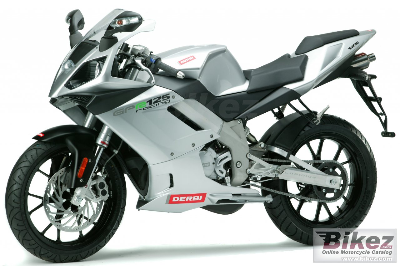 Derbi GPR 125 Racing poster